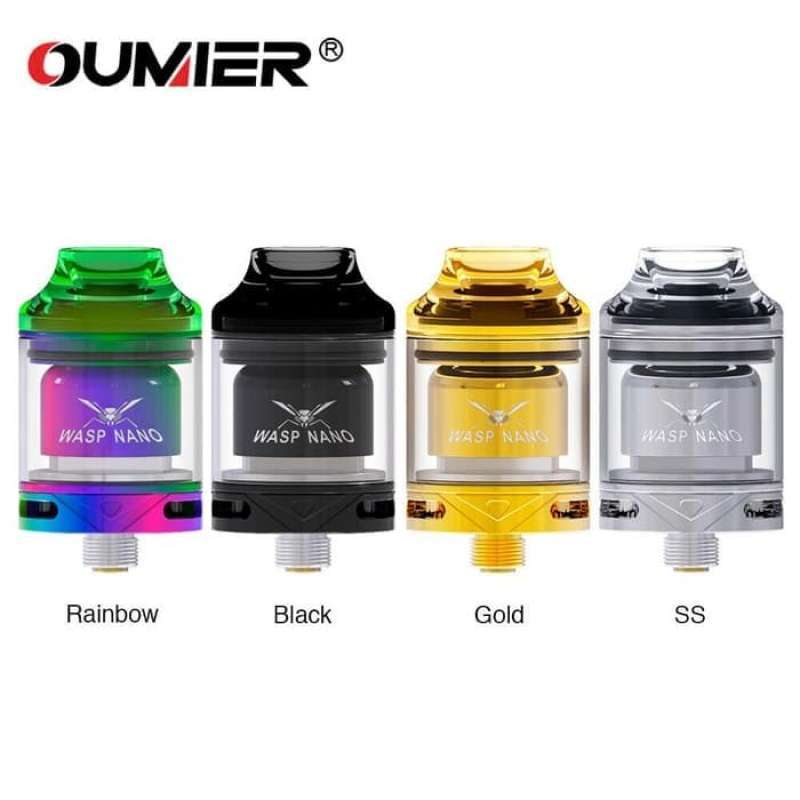 Promo Wasp Nano RTA Original 100% by Oumier - Oumier Wasp Nano RDA Vape ...
