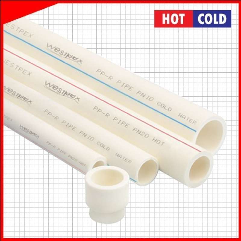 Promo Pipa Westpex 1 1/2 Inch 50 Mm / Pipa Ppr Pn10 1 1/2 / Pipa Ppr 50 ...