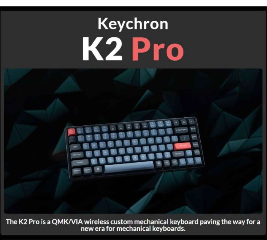 Jual Keychron K2 Pro Qmk/via Fully Assembled Wireless Mechanical Keyboard Di Seller Caeraa Shop ...