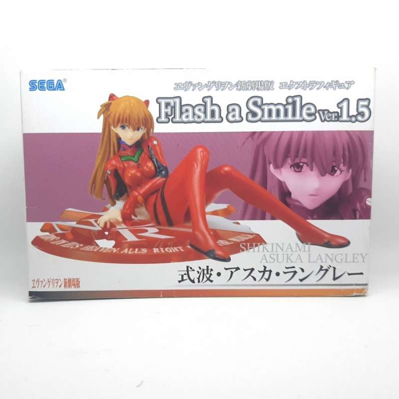 Jual Figure Sega Evangelion Flash A Smile Ver. 1.5 Souryuu Asuka ...