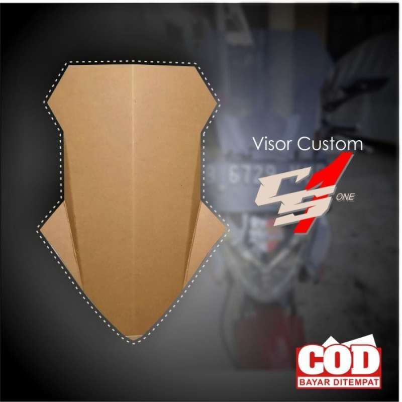 Promo Visor Custom Cs1 Tameng Kaca Windshield Honda cs one Model Tinggi ...