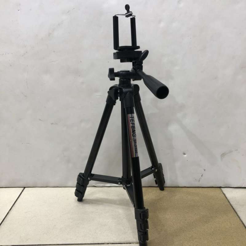 Promo TRIPOD TEFENG TF-3120 ORI BLACK EDITION TRIPOD KAMERA HP ...
