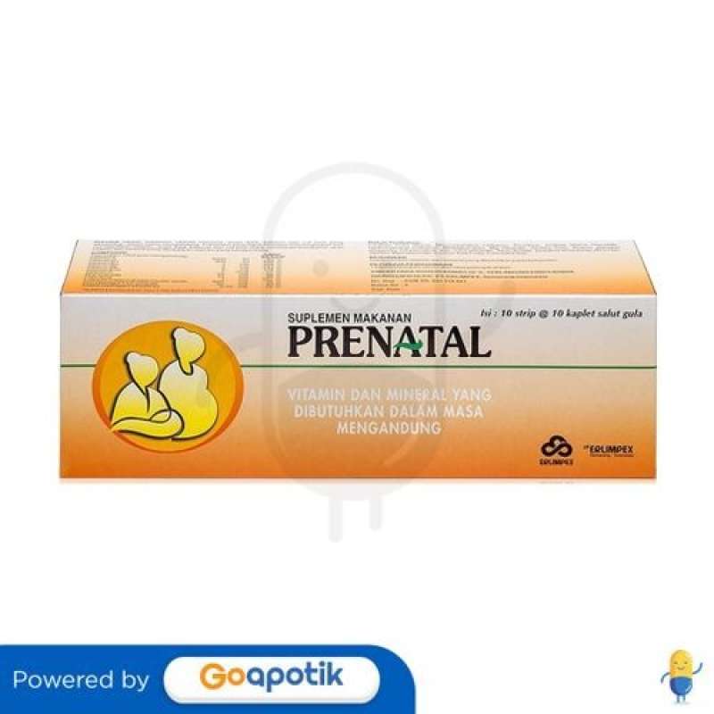 Promo Prenatal Box 100 Kaplet Diskon 19% Di Seller Uhuru Shop ...