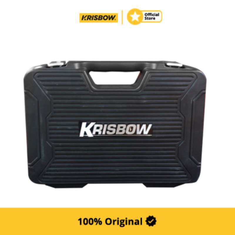 Promo Krisbow Impact Drill Set Bor Listrik Beton 600w 37 Pcs Diskon 15% ...