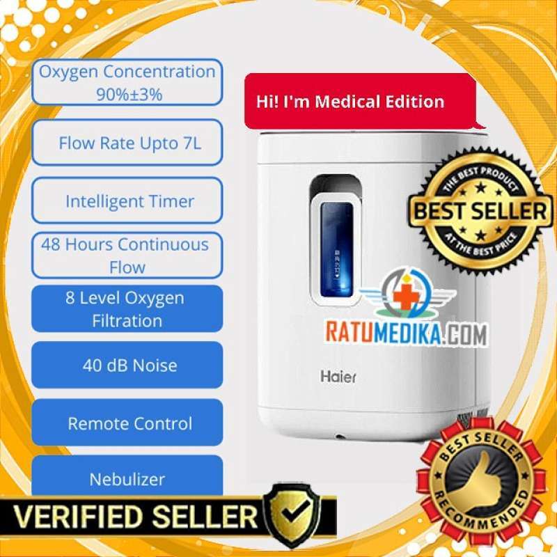 Promo Haier Oxygen Oksigen Concentrator Ha -105 (Upgrade) Medical ...