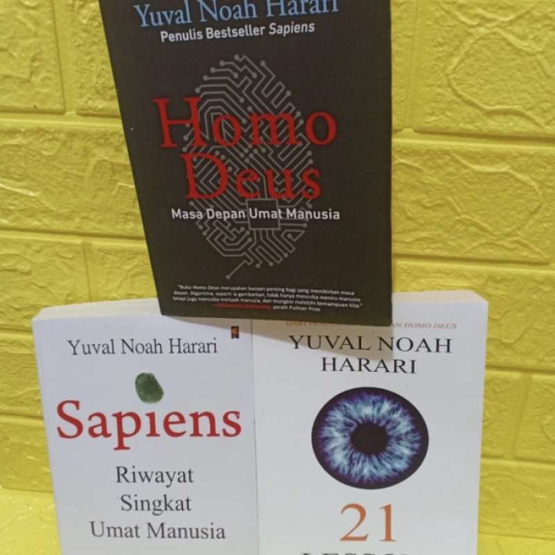 Promo 3 Buku Yuval Noah Harari Diskon 23% Di Seller Shoka Store - Kebon ...