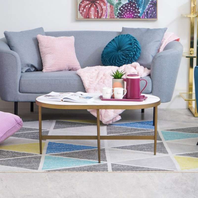 Jual Informa Maria Meja Tamu - Putih/gold Di Seller Sasptr - Tegal Alur ...