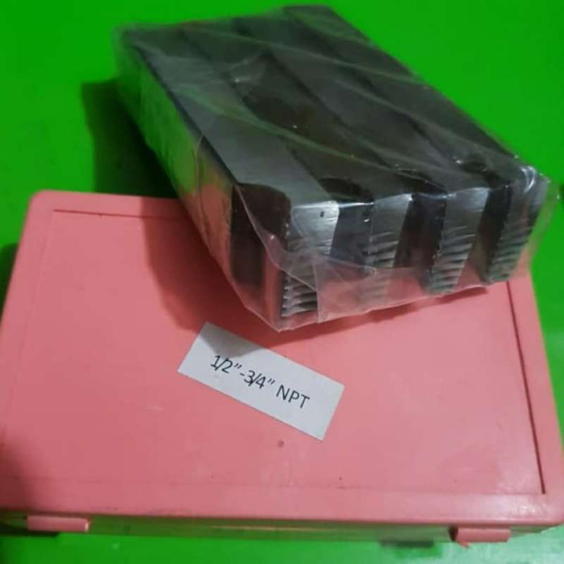 Promo Dies Pipe Thread Snai NPT - Mata Senai Drat Pipa Size 1/2 - 3/4 ...