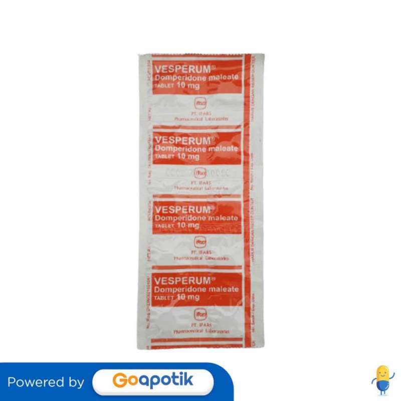 Jual VESPERUM 10 MG STRIP 10 TABLET di Seller Apotek Duta Farma II ...