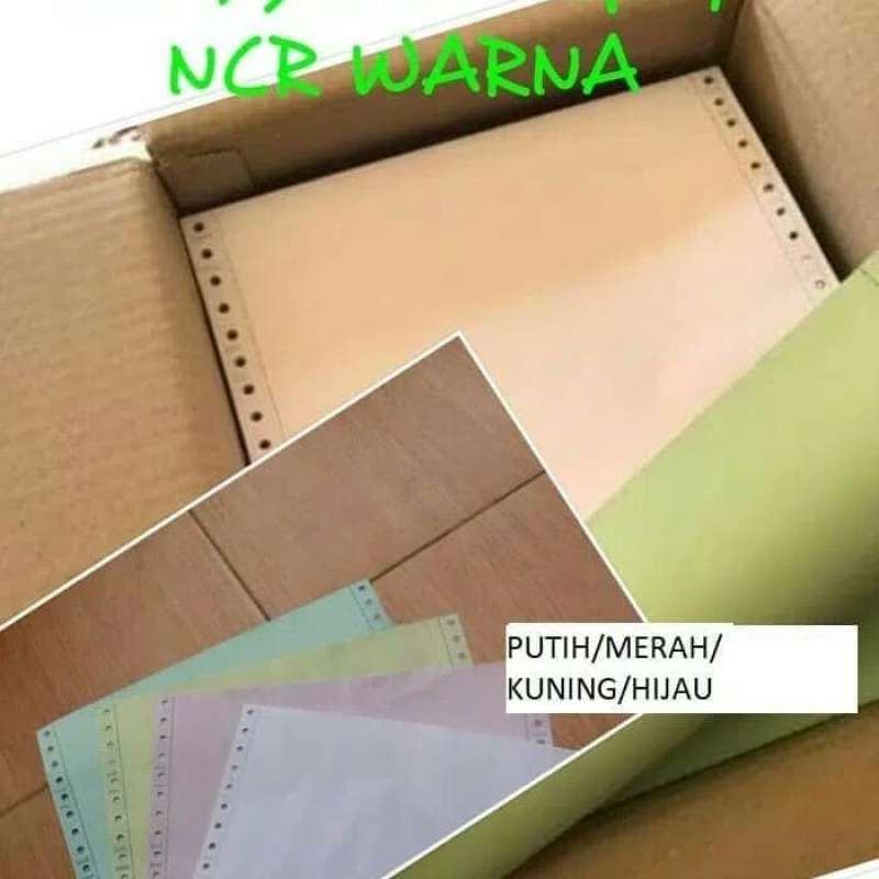 Jual Kertas Print Continuous Form Ncr 4 Rangkap Ply Bagi 2 Surat Jalan ...