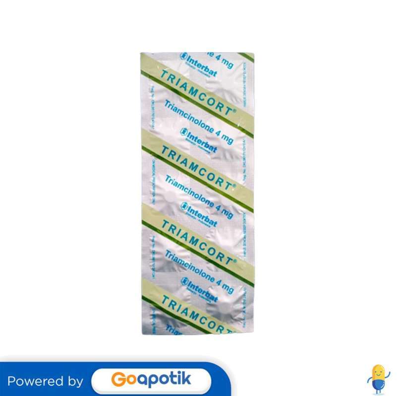 Jual Triamcort 4 Mg Strip 10 Tablet Di Seller Apotek V24 - Sesetan ...