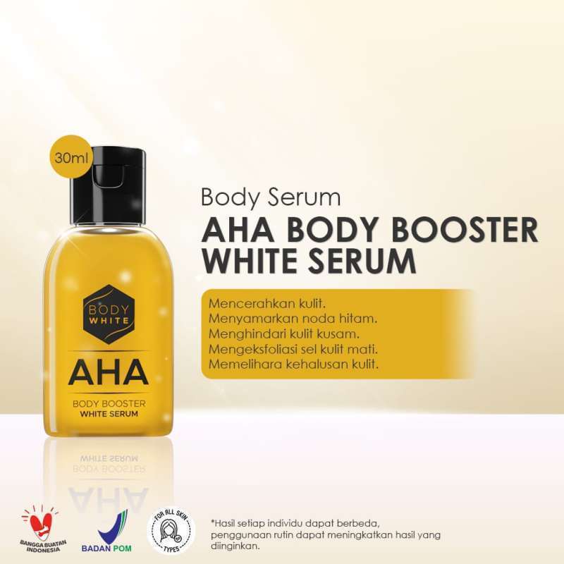 Jual Body White Aha Body Booster White Serum 30 Ml Di Seller Linda ...