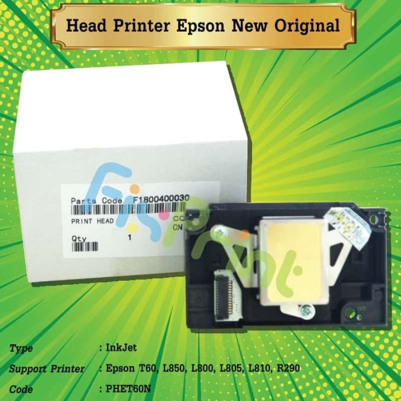Promo Print Head Epson L850 T60 R290 L800 New Original Diskon 23% di ...