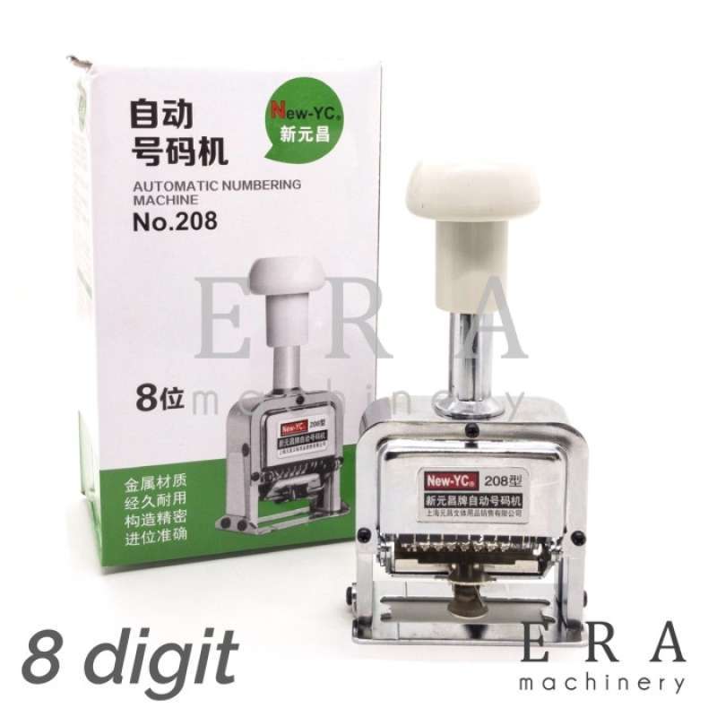 Promo Stempel Numerator Nomor Otomatis Stamp Automatic Numbering Heavy ...