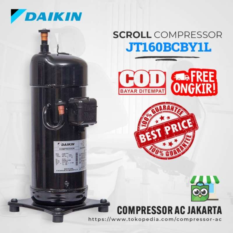 Promo Compressor Daikin JT160BCBY1L/5 PK/R22 Diskon 23% di Seller Indah ...