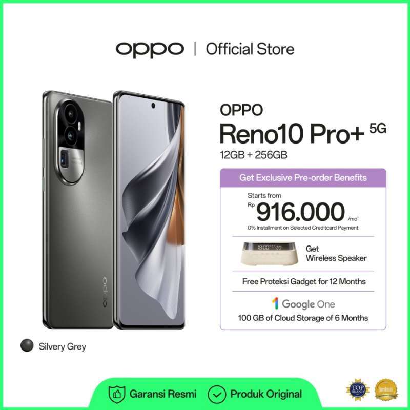Jual Oppo Reno 10 Pro Plus 5g (garansi Resmi) Di Seller Oppo Brand Store & Service Center ...