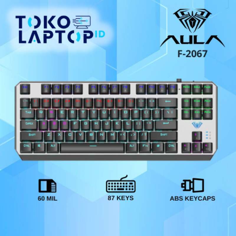 Promo Aula F2067 / F-2067 Mechanical Gaming TKL Keyboard Diskon 23% di Seller Farere store ...