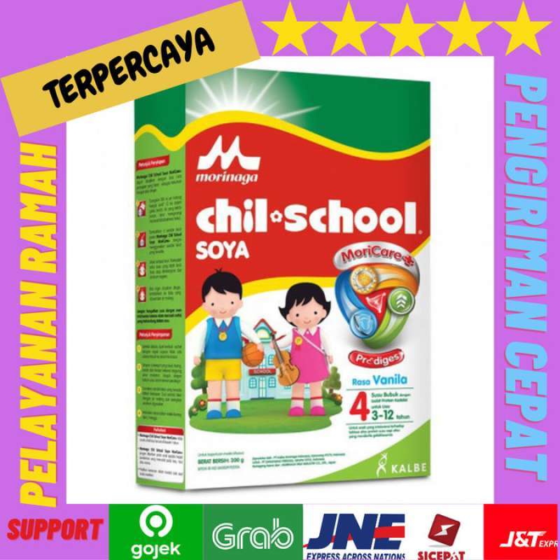 Promo Susu Anak Formula Chilschool Soya Vanilla 300Gr Diskon 23% di ...