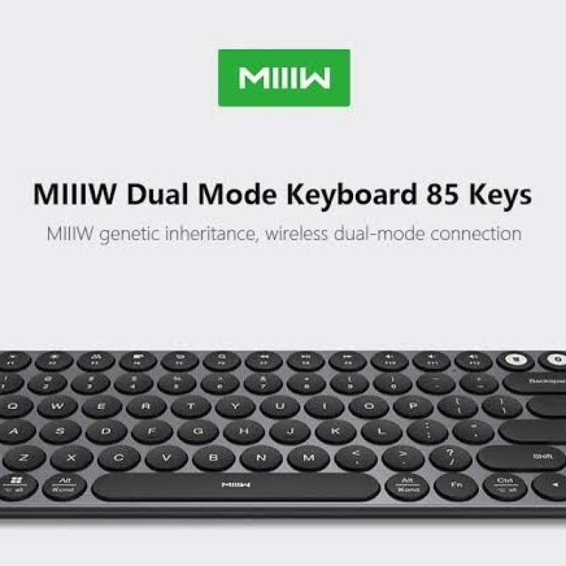 Promo MIIIW Keyboard Air 85 Keys dual mode - Wireless Keyboard Diskon ...