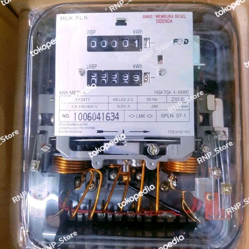 Jual kwh meter fuji double tarif 5(20)a 3 phase di Seller F style Al Store - Linggajaya, Kota ...