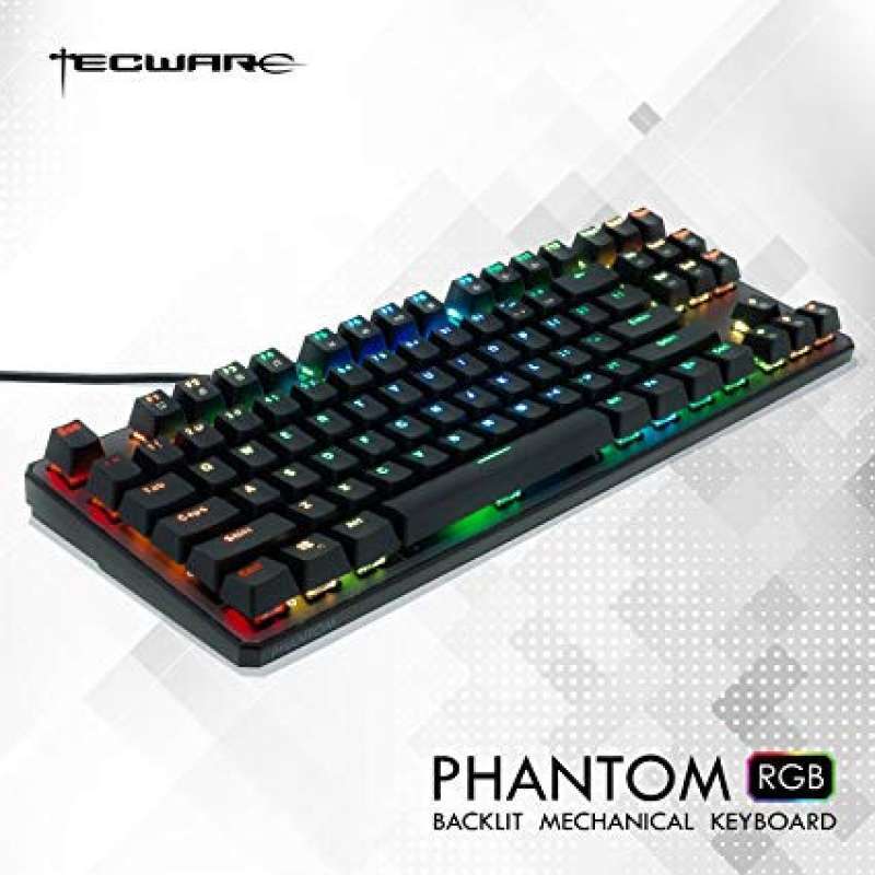 Promo Tecware Phantom 87 RGB Brown Switch - Mechanical Gaming Keyboard ...