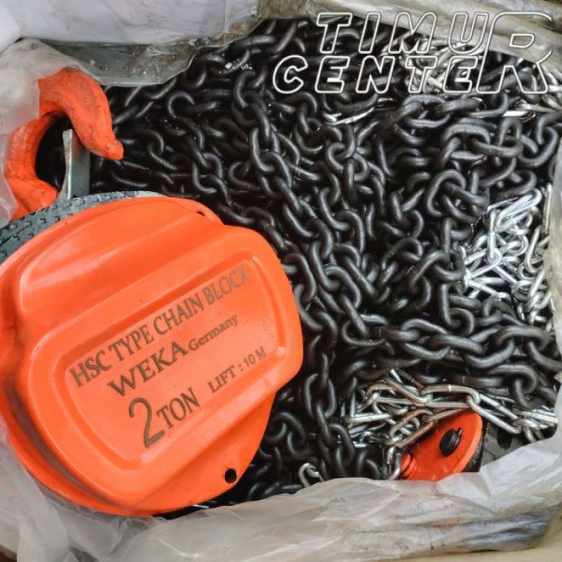 Promo Chain Block Takel 2 ton 10 meter WEKA Germany Katrol Rantai ...