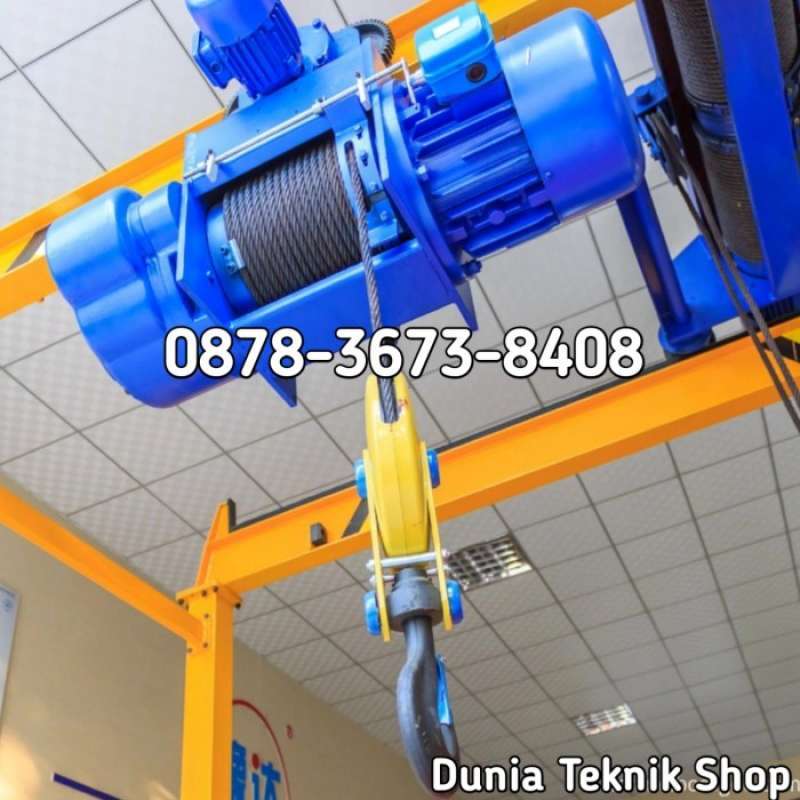 Promo Electric Crane Hoist Wire Rope 1 Ton x 12 Meter Nagasaki Japan ...