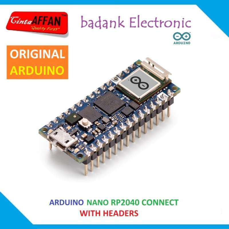 Promo Arduino Nano Rp2040 Connect With Headers Diskon 23 Di Seller