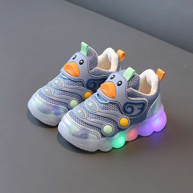 Promo CALILOOPS sepatu sneakers anak model bebek lucu led 100% import ...