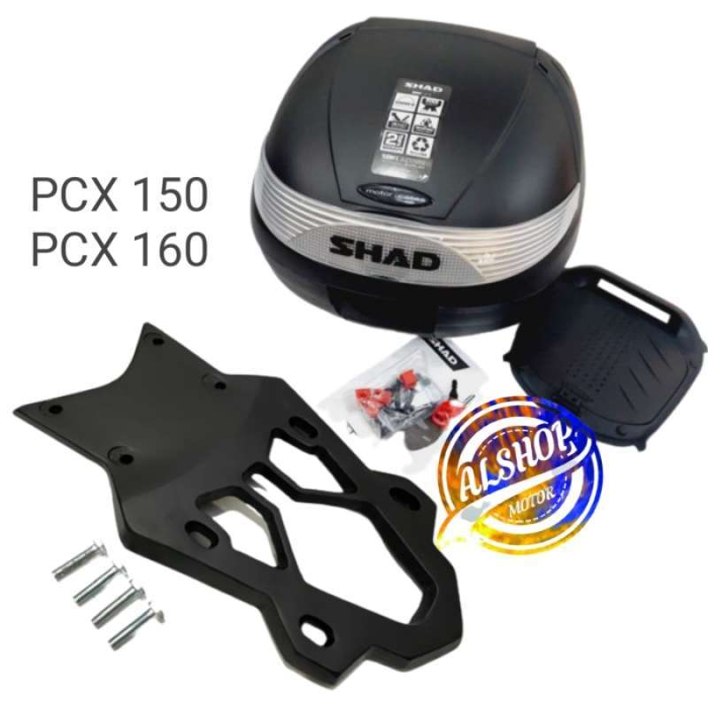 Promo Paketan Box Shad Sh29 Dan Breket Box Honda Pcx 150 Pcx 160 New ...