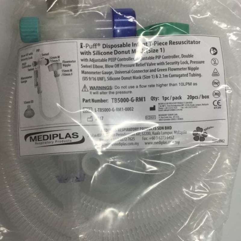 Promo Infant T Piece Resuscitator W Peep(ipuff) Diskon 17% Di Seller ...