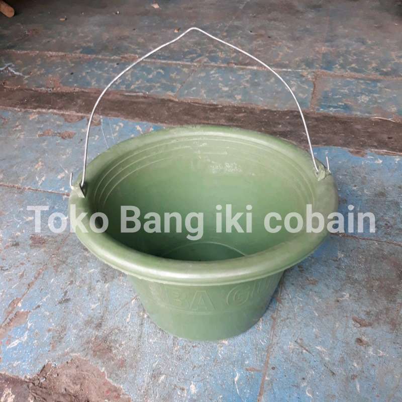 Jual Ember Plastik Kecil Ember Cor Hijau Ember Plastik di Seller bang ...
