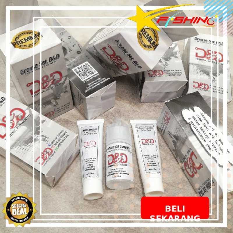 Promo Oil Dan Grease Dnd For Reel Fishing Diskon 17% Di Seller Hafizh ...