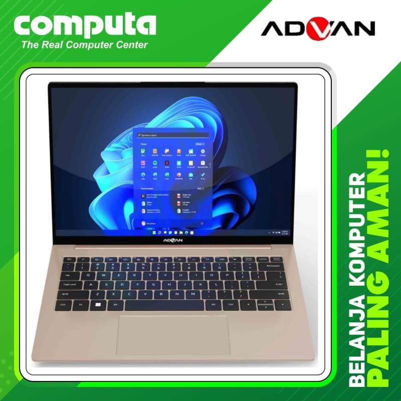 Promo Advan WORKPRO Intel Core i5-1035G7 8GB 256GB SSD 14 FHD IPS 2K ...