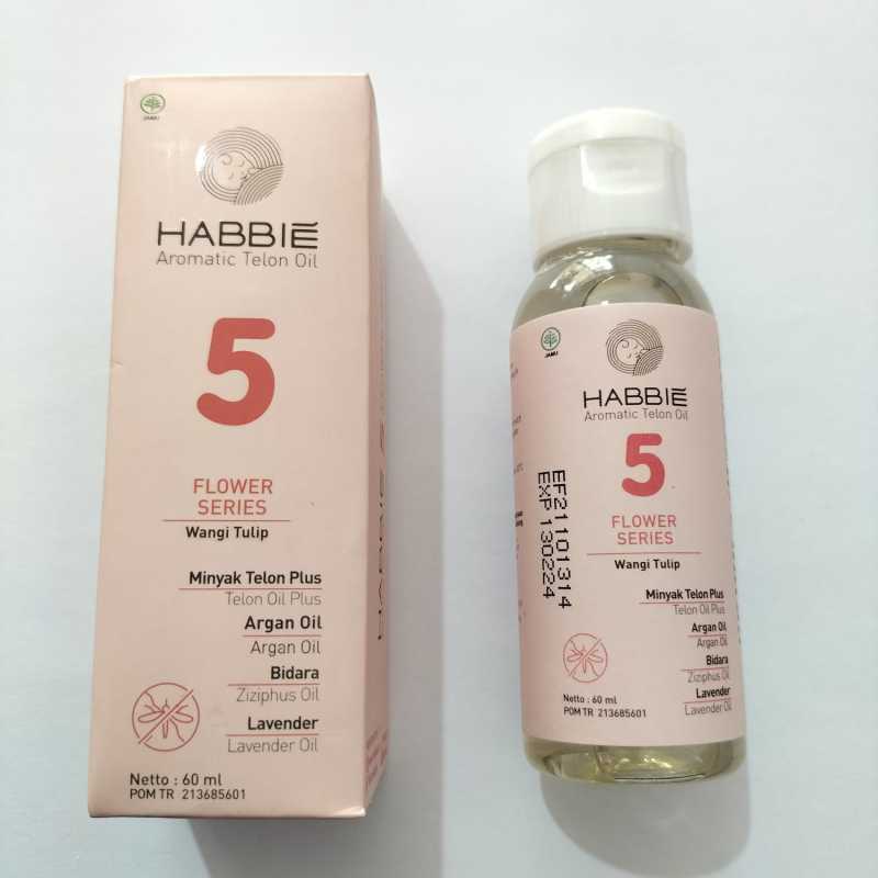Jual Habbie Aromatic Telon Oil Plus Series Flower 60ml Di Seller Mooi ...