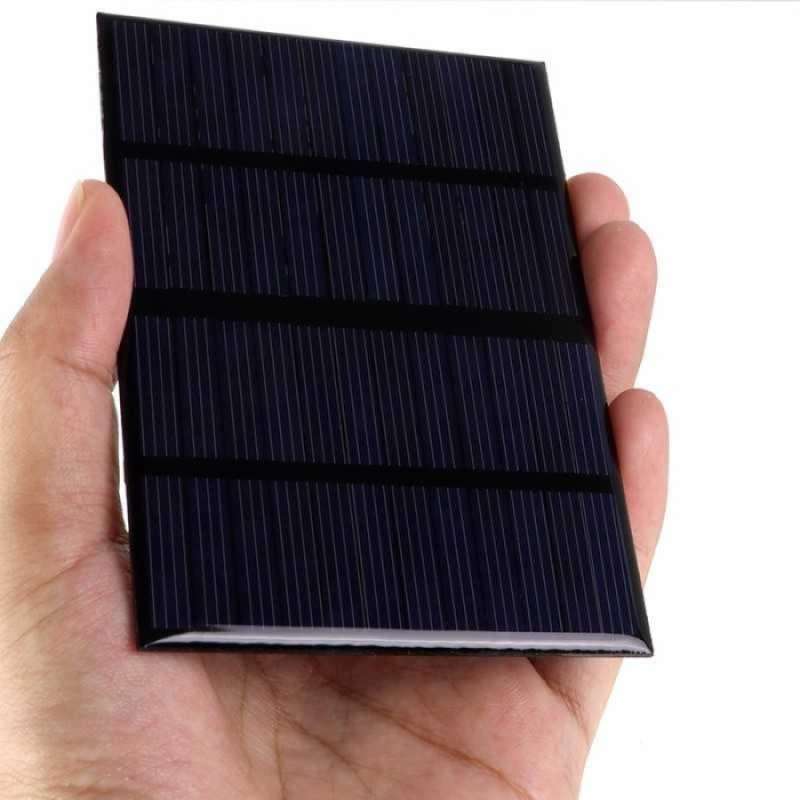 Promo Modul Solar Cell/Solar Panel Surya Mini 12V 1.5W Polycrystalline ...