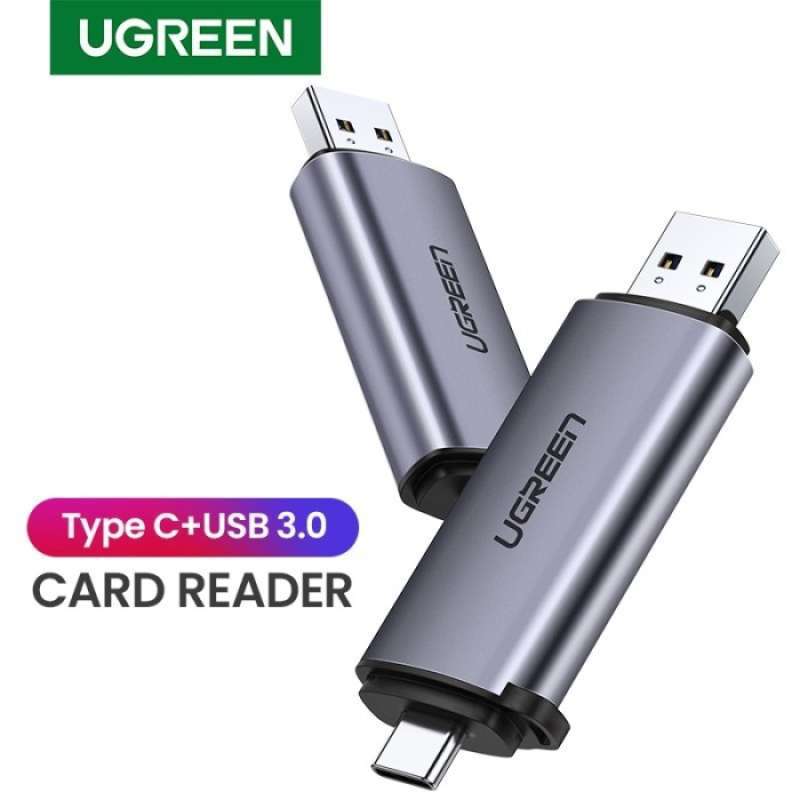 Jual Ugreen Card Reader Usb 3.0 Type C Otg Flash Usb Micro Sd Dongle Di ...