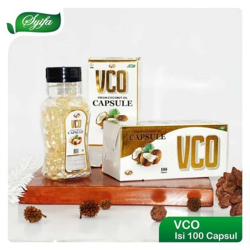 Promo Virgin Coconut Oil Kapsul / Vco Capsule 100kpsl Syifa Herbal ...