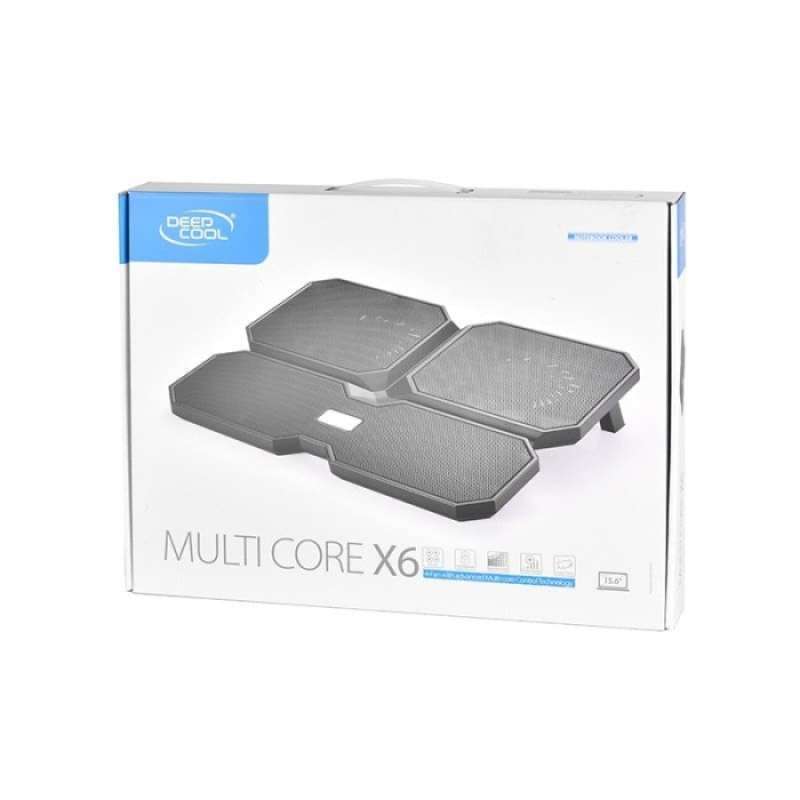 Promo DEEPCOOL Multi Core X6 Cooling pad Laptop Compatible 15.6 ...