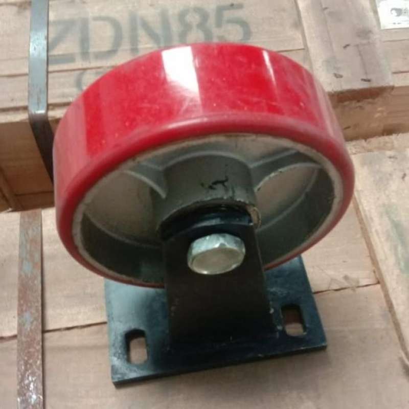 Promo Roda Trolley - Heavy Duty - Kapasitas Maksimal 1 Ton - Roda Mati ...