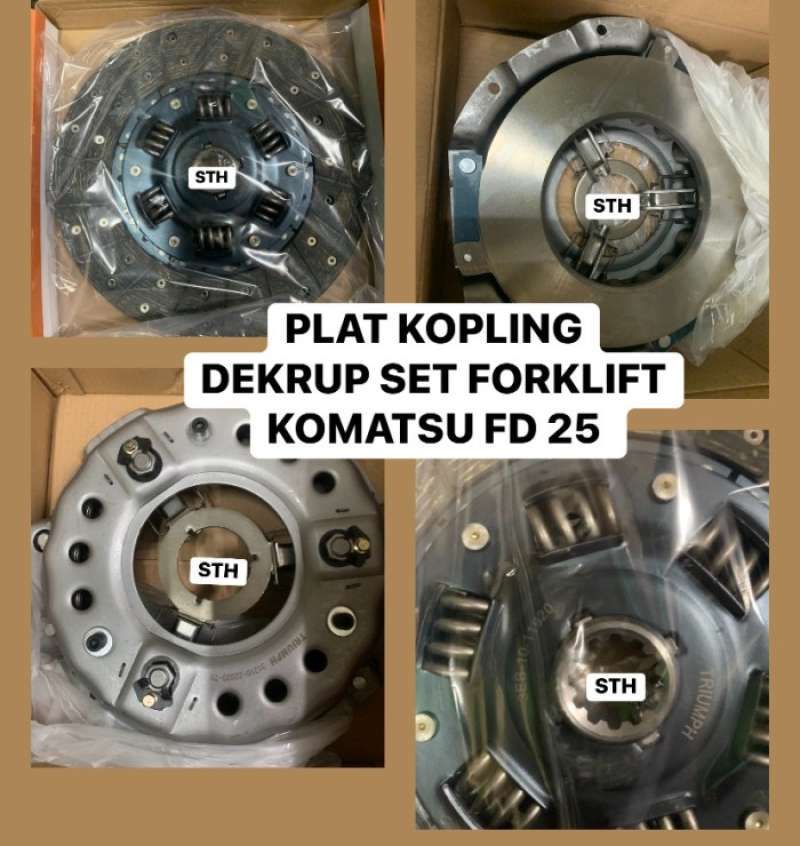 Promo PLAT KOPLING DAN DEKRUP SET FORKLIFT KOMATSU FD 25 Diskon 23% di ...