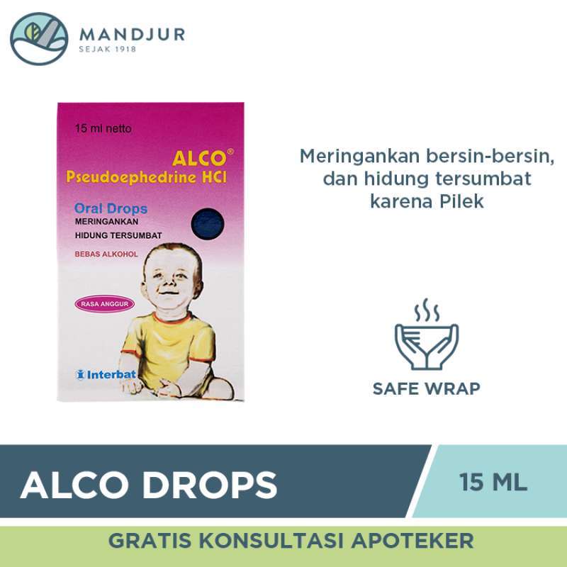 Jual Alco Drops 15 ml - Meringankan Hidung Tersumbat pada Anak di ...