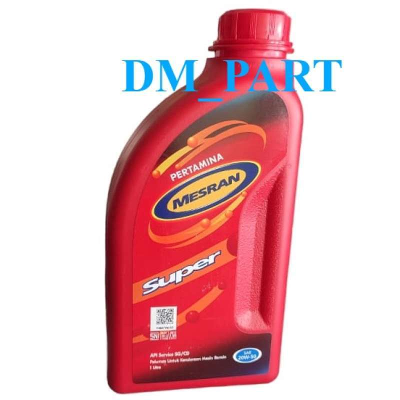 Jual 1 Oli Mesin Pertamina Mesran SUPER SAE 40 1 Liter TIGER MEGAPRO ...