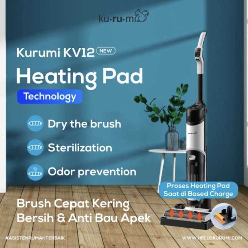 Jual Kurumi Kv 12 Wet & Dry Cordless Stick Vacuum Cleaner Di Seller Kuniy Store - Cengkareng ...