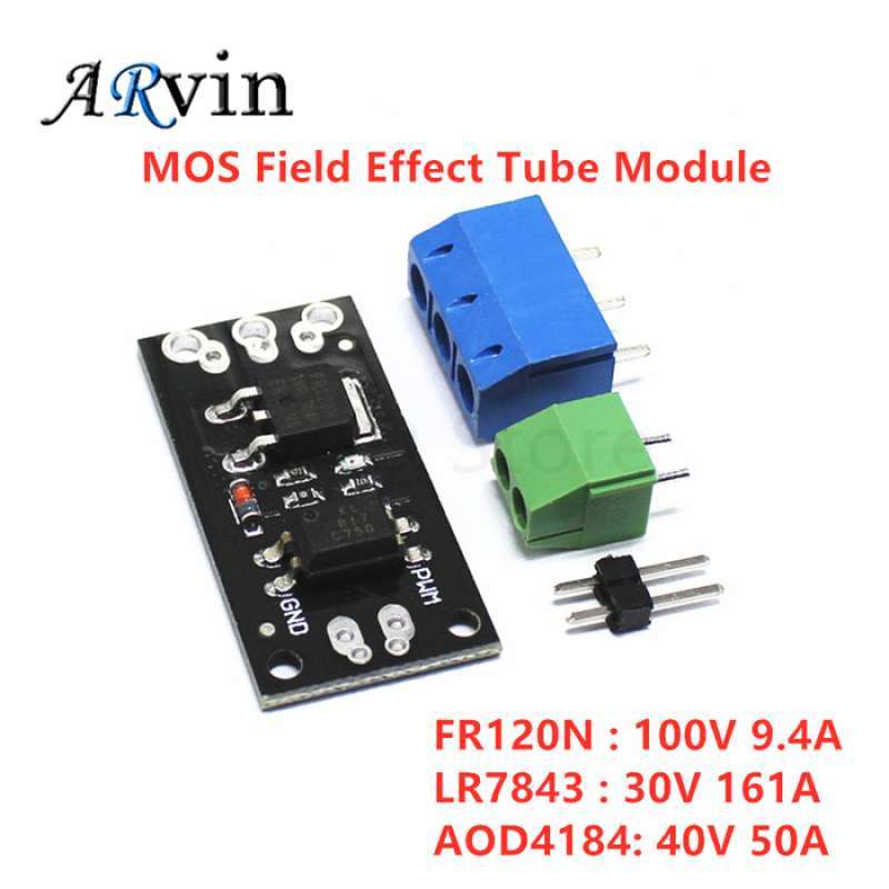 Jual Modul Mosfet Fr120n 100v Opto Switch Trigger Driver Pwm Relay ...
