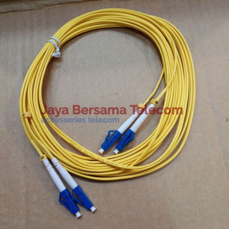 Promo Patch Cord Fo Lc-lc Duplex Singlemode 5 Meter Diskon 23% Di ...