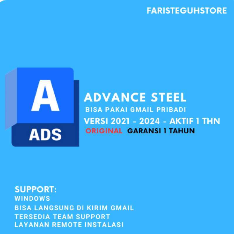 Jual Autocad Advance Steel - 1 Year Original For Win - Mac Bergaransi Di Seller Faristeguhstore ...