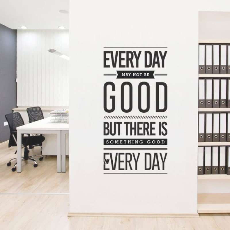 Promo Wall Cutting Sticker Every Day Stiker Dinding Rumah Cafe Dekorasi ...