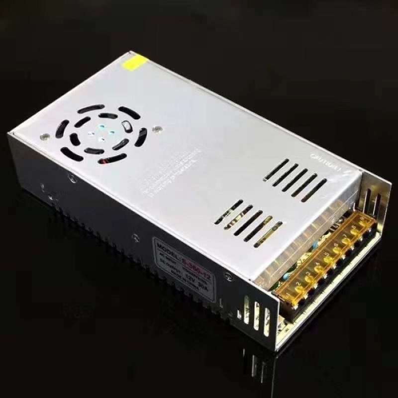 Promo Adaptor Power Supply 12V 40A PSU Jaring CCTV LED AC 220v to DC ...