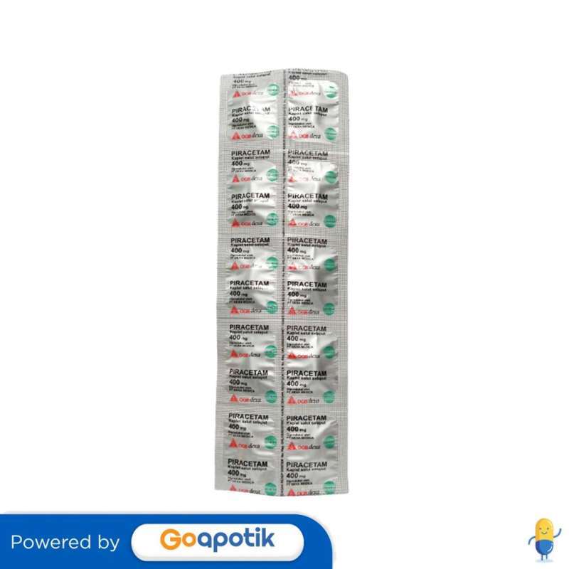 Jual Piracetam Ogb Dexa Medica 400 Mg Strip 10 Kaplet Di Seller Apotek ...